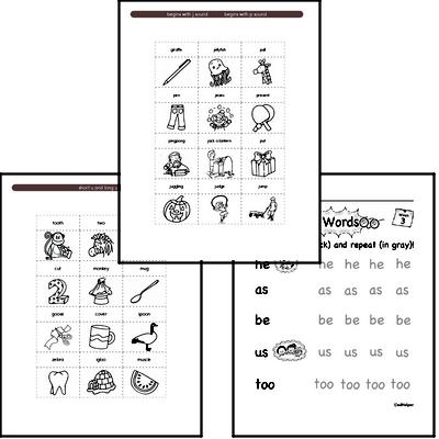 Kindergarten Spelling, Vocabulary, and Word Study Workbooks for June ...