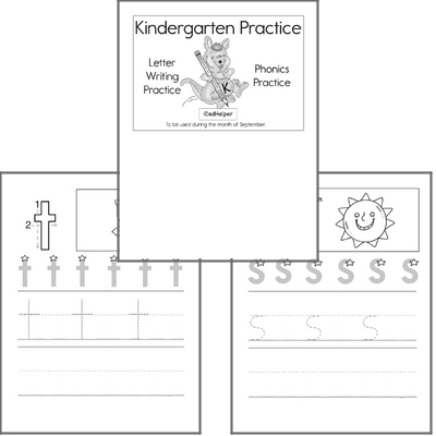 Kindergarten Worksheets | edHelper.com