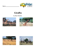 Read and Write Book: Giraffes