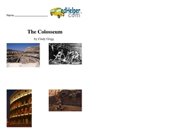 Read and Write Book: The Colosseum