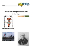 Read and Write Book: Mexico's Independence Day